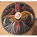 Pinstripe Hot Rat Rod Tattoo Custom Painted Saw Wall Art - Etsy