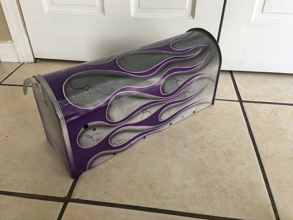 Mailbox Custom Airbrush Pinstripe Hot Rat Rod Tattoo Art - Etsy