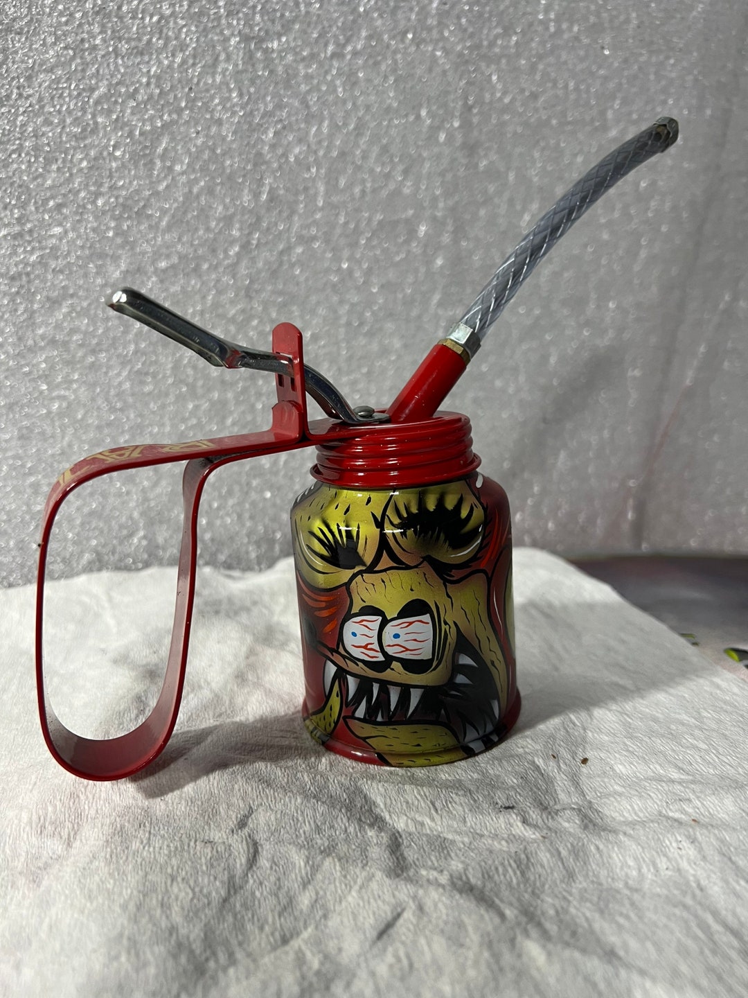 Rat Fink Theme Pinstripe Hot Rat Rod Tattoo Custom Painted Brand New ...