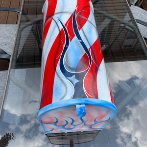 Custom Hot Rod Motorcycle Flame Art Mailbox Jumbo Size Rural Box - Etsy