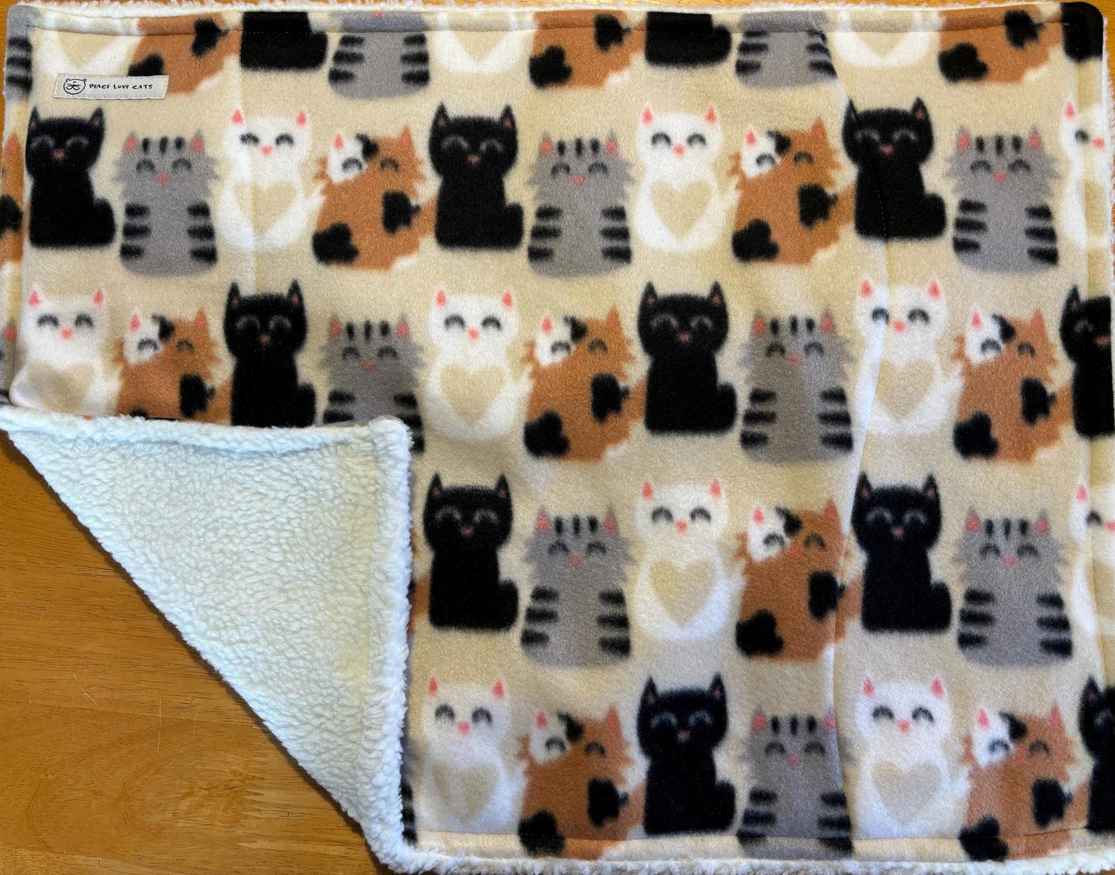Self Warming Cat Mat Orange Yellow Black Calico Tabby Kittens - Etsy