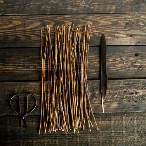 Dried Yarrow Stalks Stems Sticks Achillee Divination I Ching - Etsy