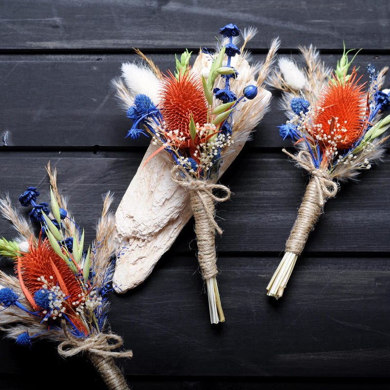 Rustic Buttonholes - Etsy UK