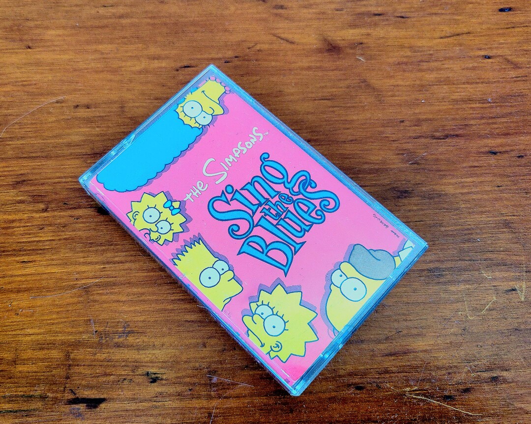 The Simpsons Sing the Blue Cassette Tape - Etsy