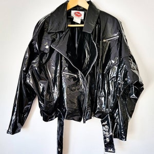 Vintage Downtown Wippette Vinyl Motorcycle Rain Jacket - Etsy