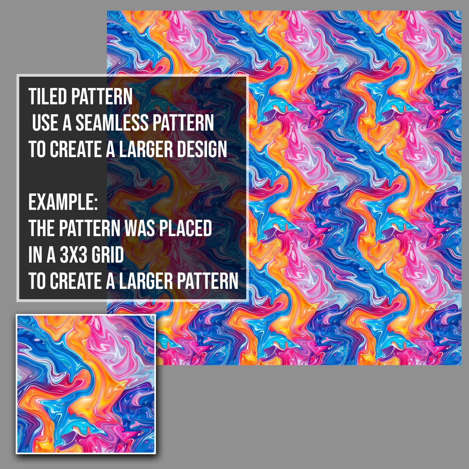 Liquid Seamless Patterns. - Etsy