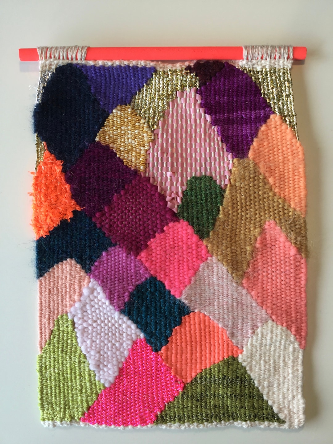 Original Hand Woven Textile Art, Home-decor Housewarming Gift - Etsy