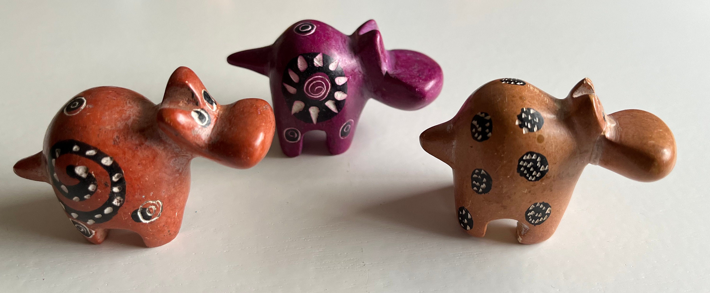 Handmade Mini Soapstone Animals - Etsy