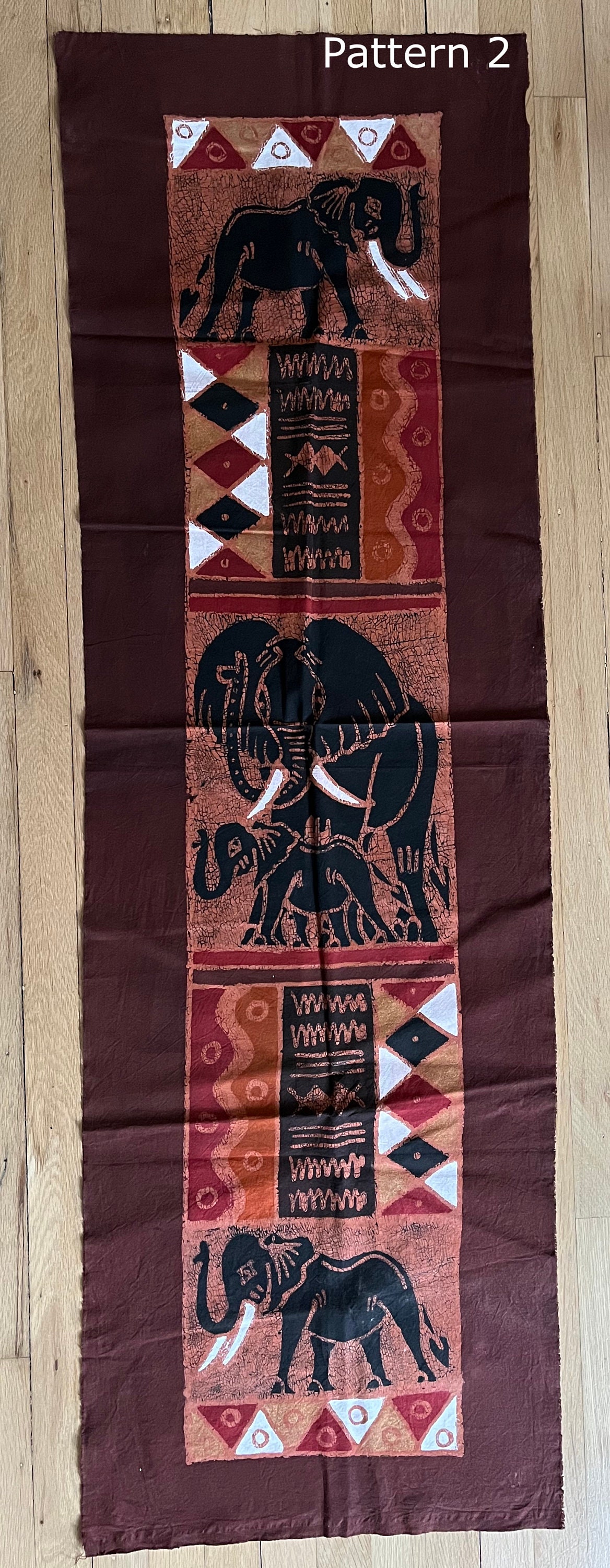 Hand Painted African Table Runners - Etsy