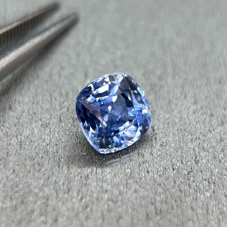 390 Ct Cornflower Blue Sapphire Natural Sapphire Jewelry - Etsy