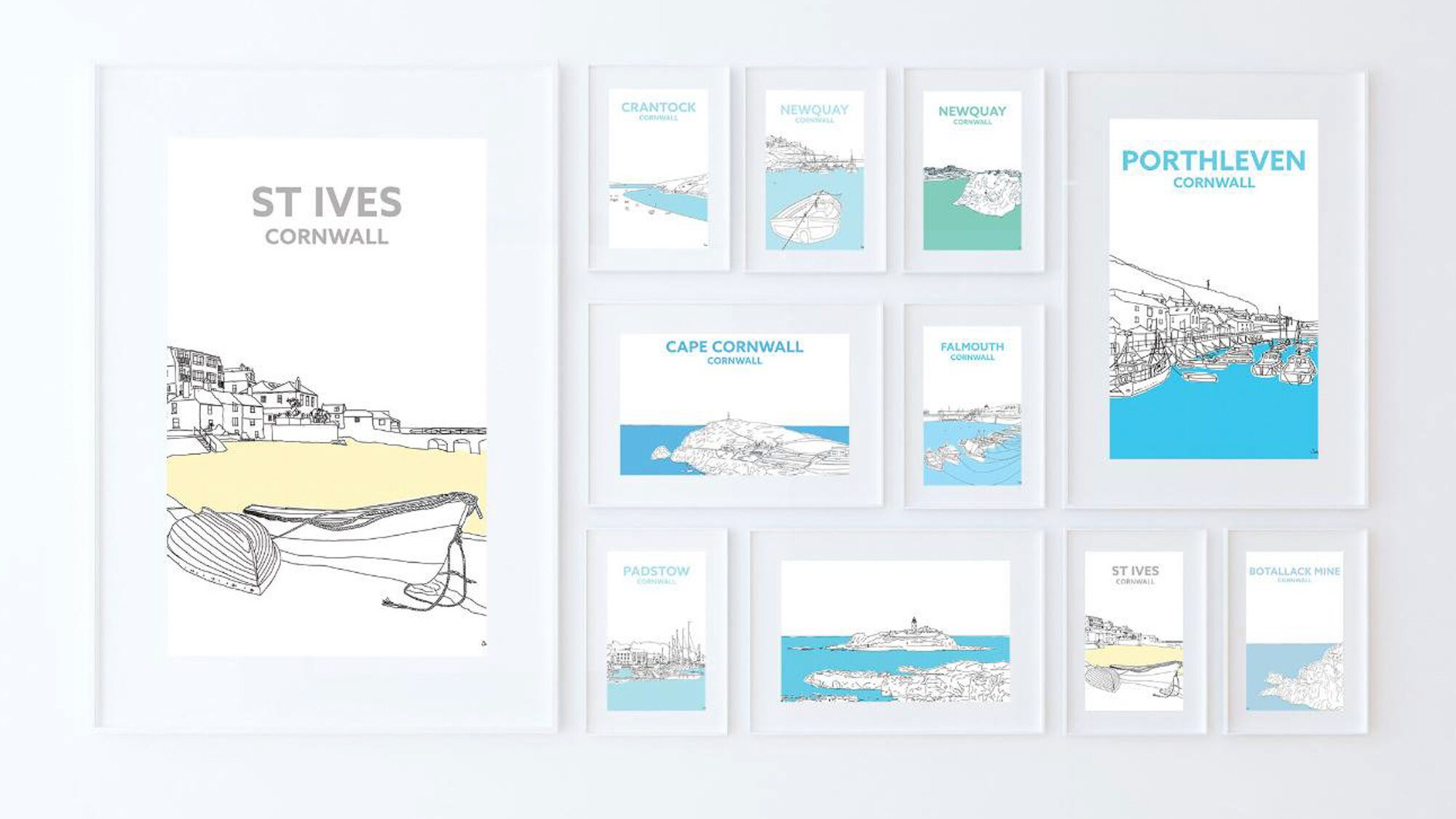 Cornish Alphabet Cornwall Print Alphabet CUSTOMISABLE A-Z - Etsy