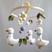 Baby Mobile, Goose, Mobile in the Crib, Mobile Goose, Mobile Flower ...