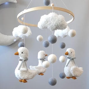 Baby Mobile,forest Mobile,geese,mobile in the Crib,gift for a Newborn ...