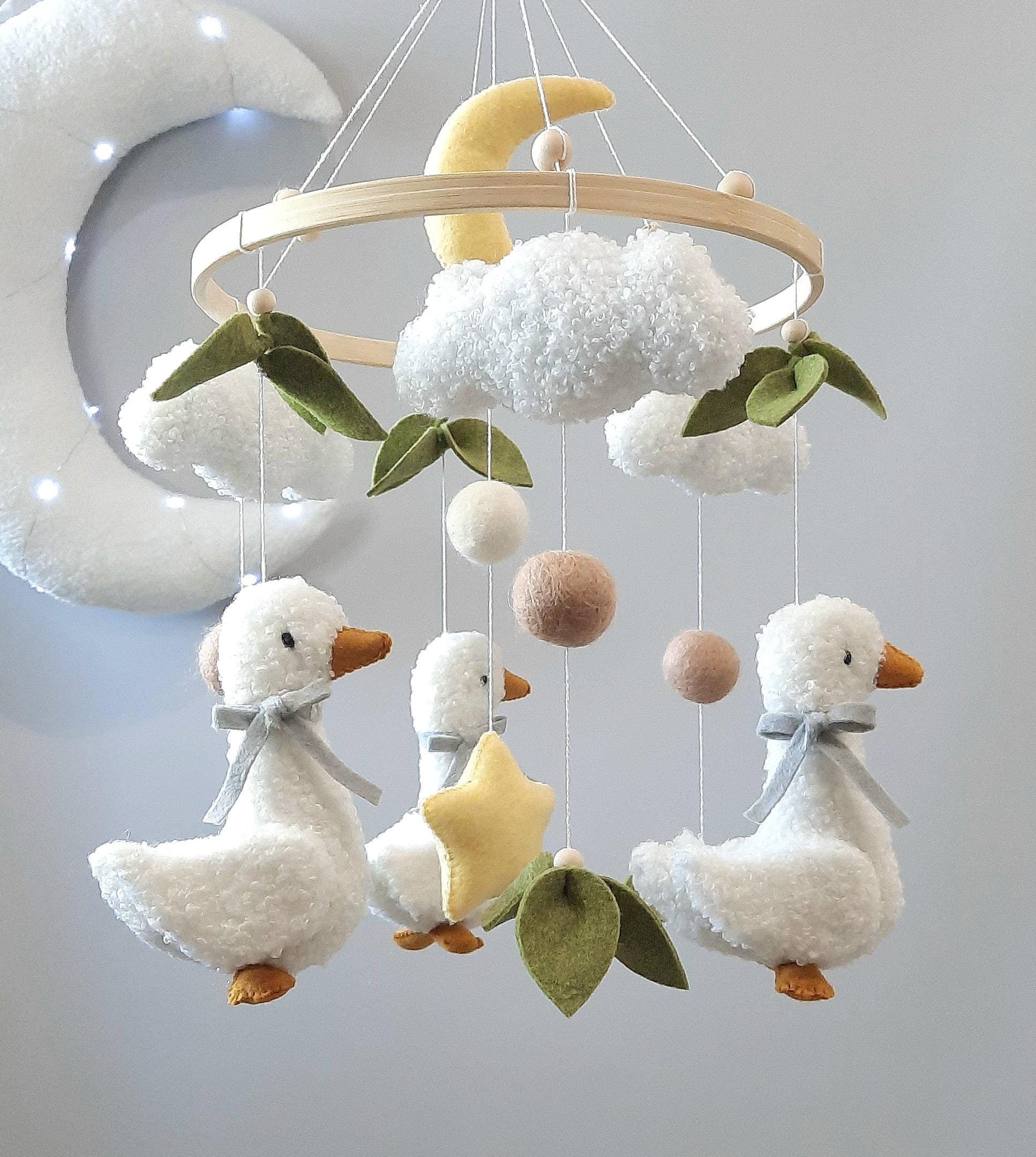 Baby Mobile, Mobile Goose, Goose, Mobile in the Crib, Gift for a ...
