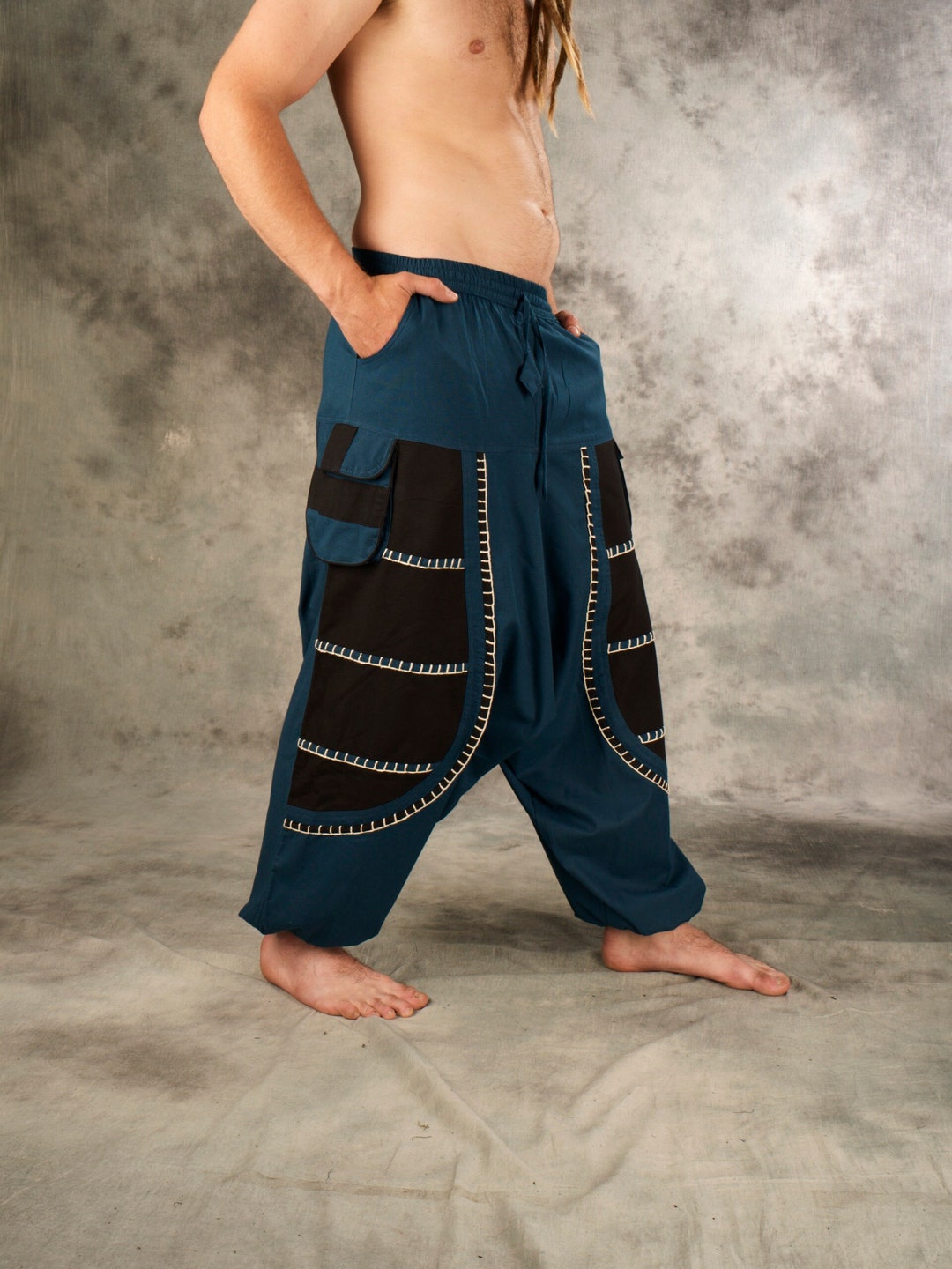 Goa Pants Unisexharemshosebaggypumphosegoa Psy - Etsy