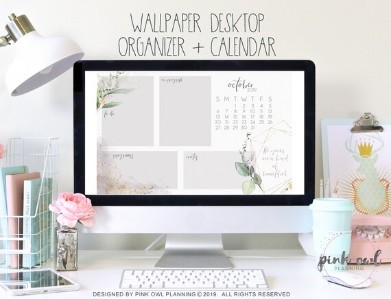 Watercolor Desktop Wallpaper Calendar – Wall Design Ideas