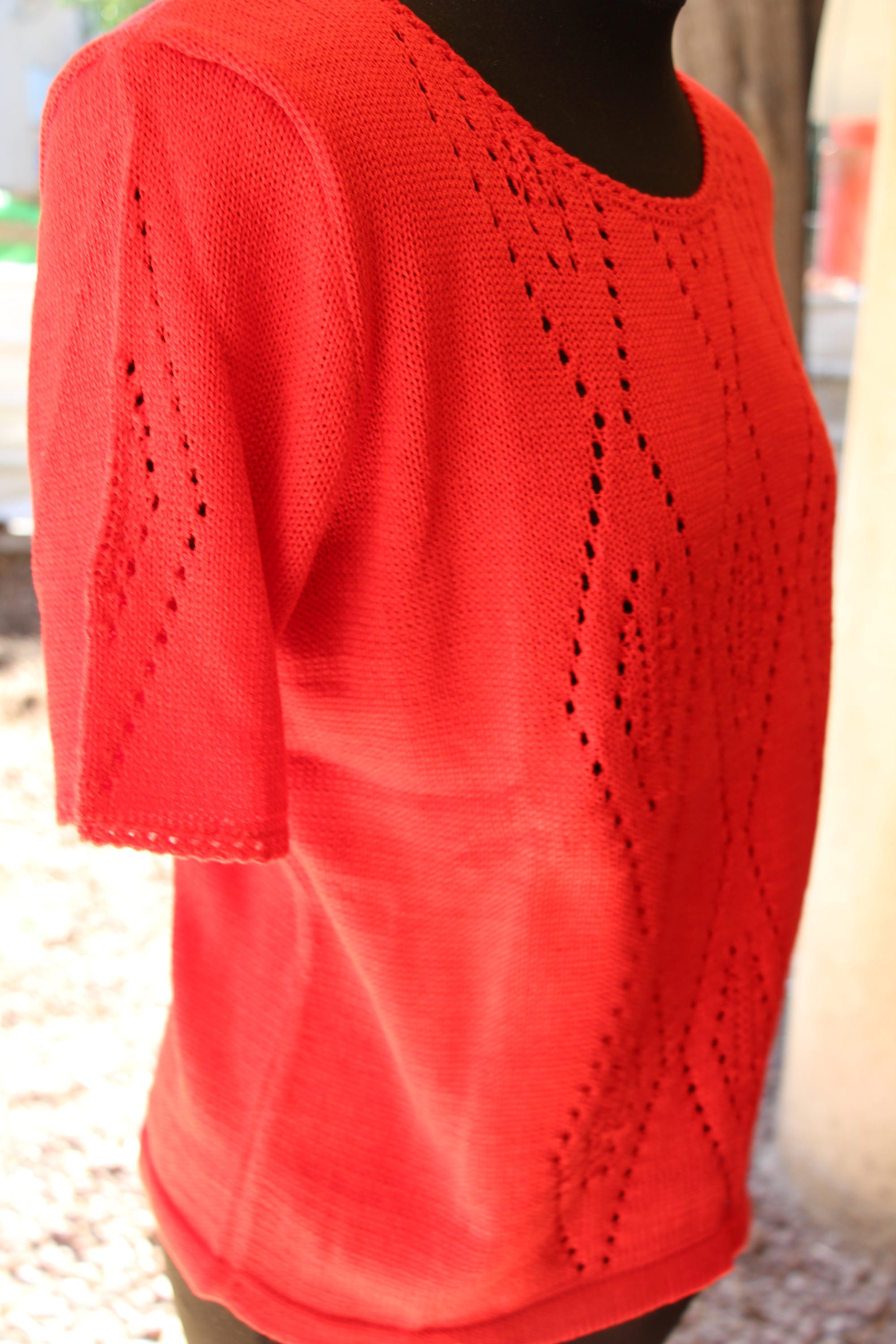 Red Pullover. Red Pullover Women. Women's Summer Pullover. - Etsy UK