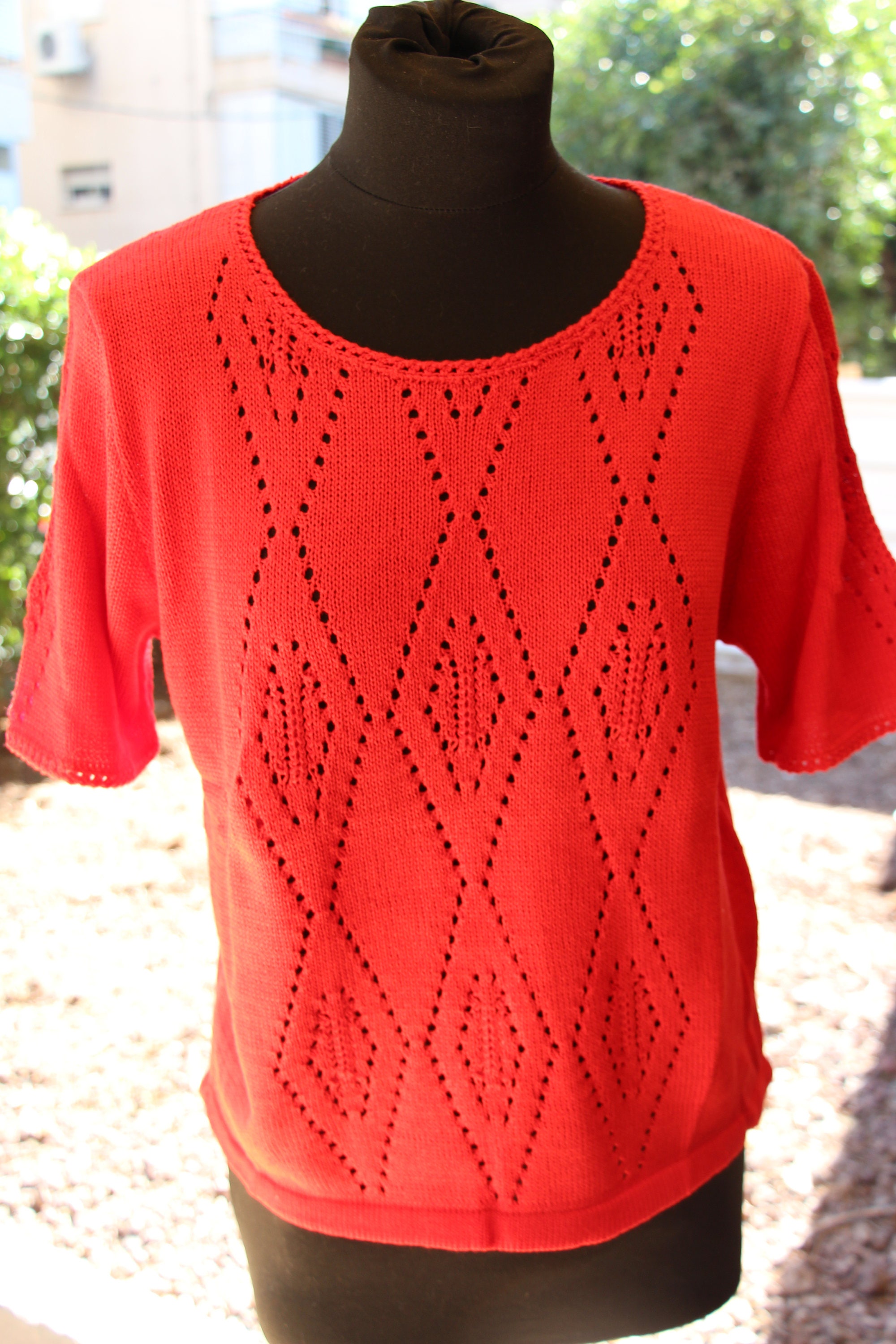 Red Pullover. Red Pullover Women. Women's Summer Pullover. - Etsy UK