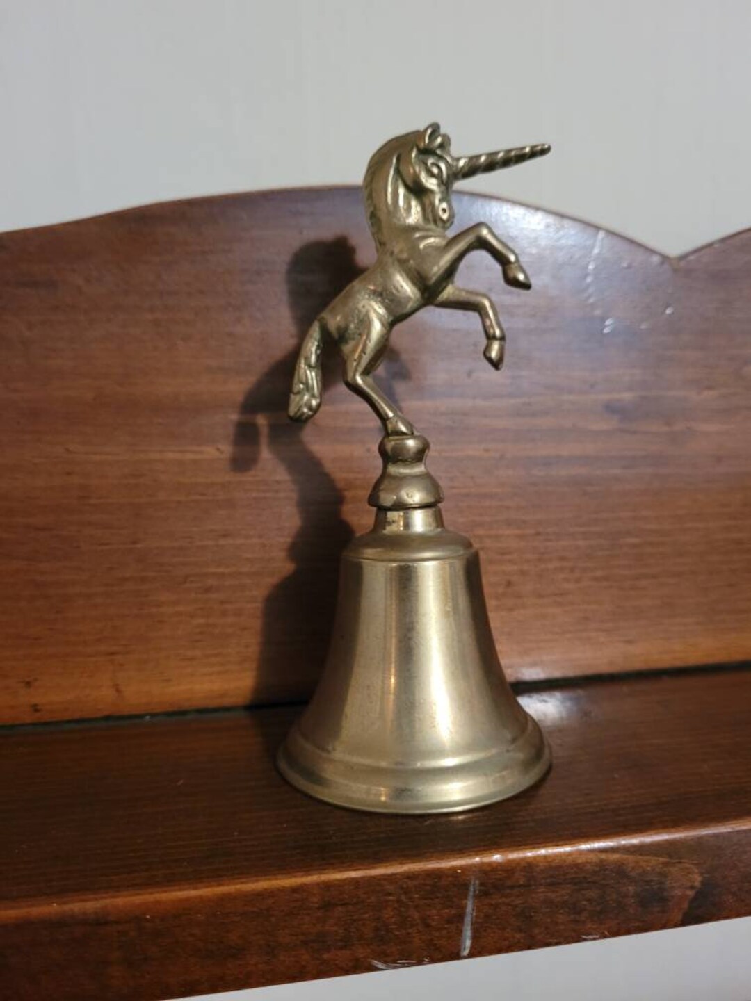 Unicorn Brass Bell - Etsy
