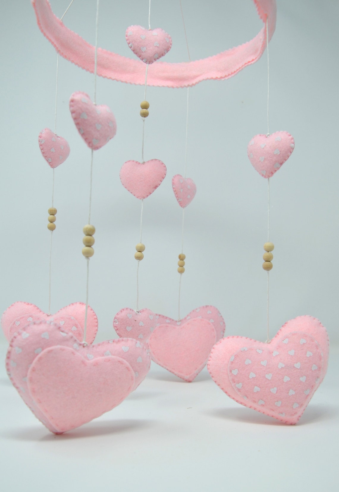 Mobile culla cuori Giostrina neonato. - Etsy Italia