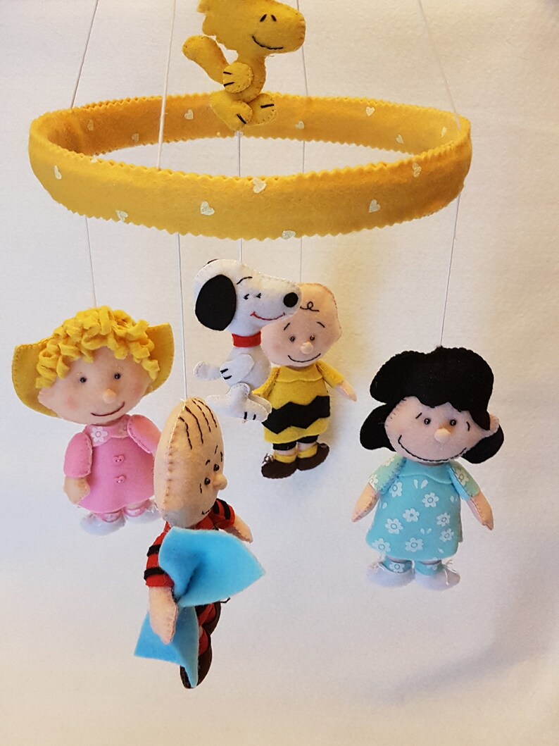 Baby Mobile Snoopy, Peanuts Baby Gift Made in Italy - Etsy