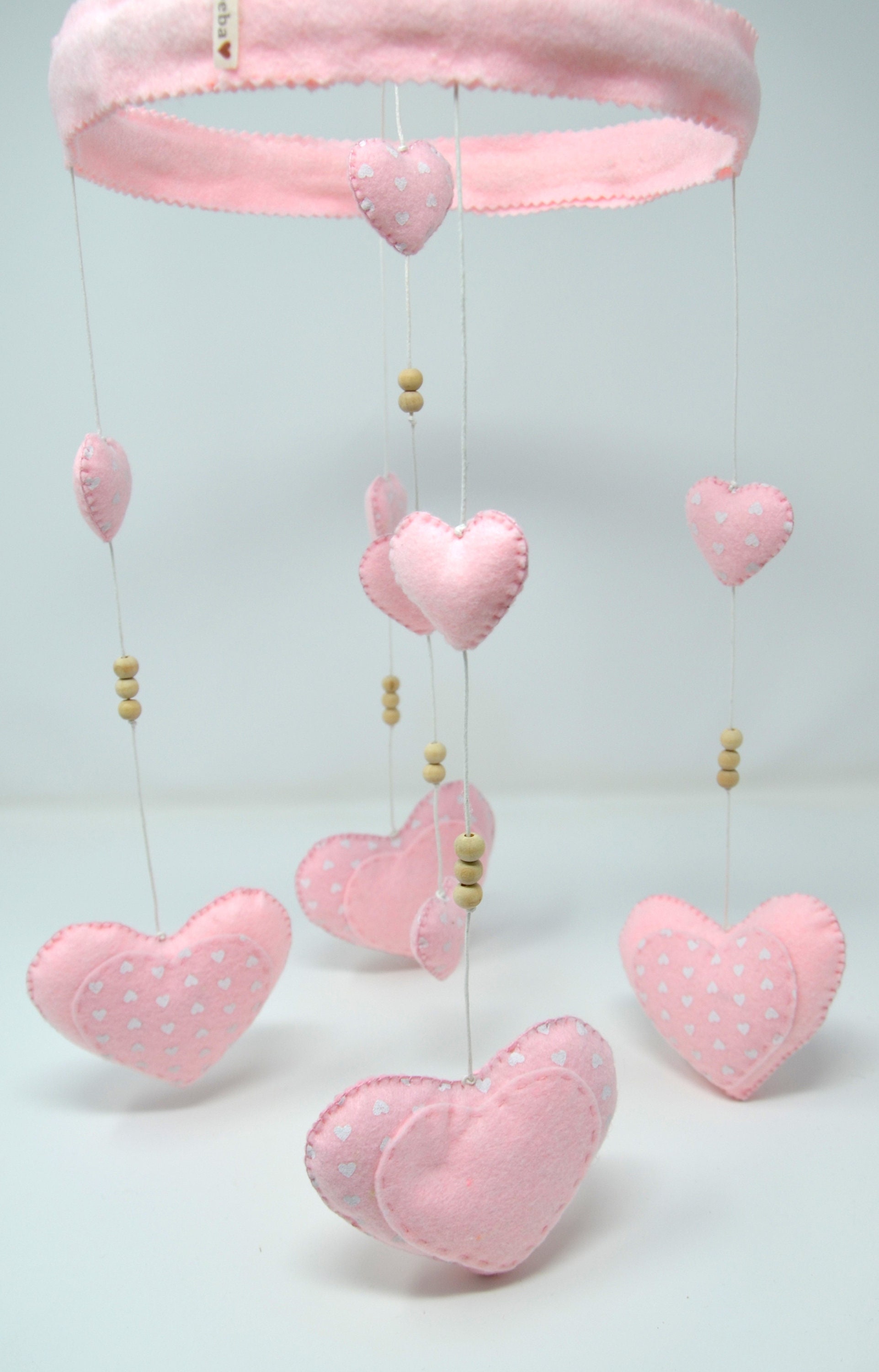 Mobile culla cuori Giostrina neonato. - Etsy Italia