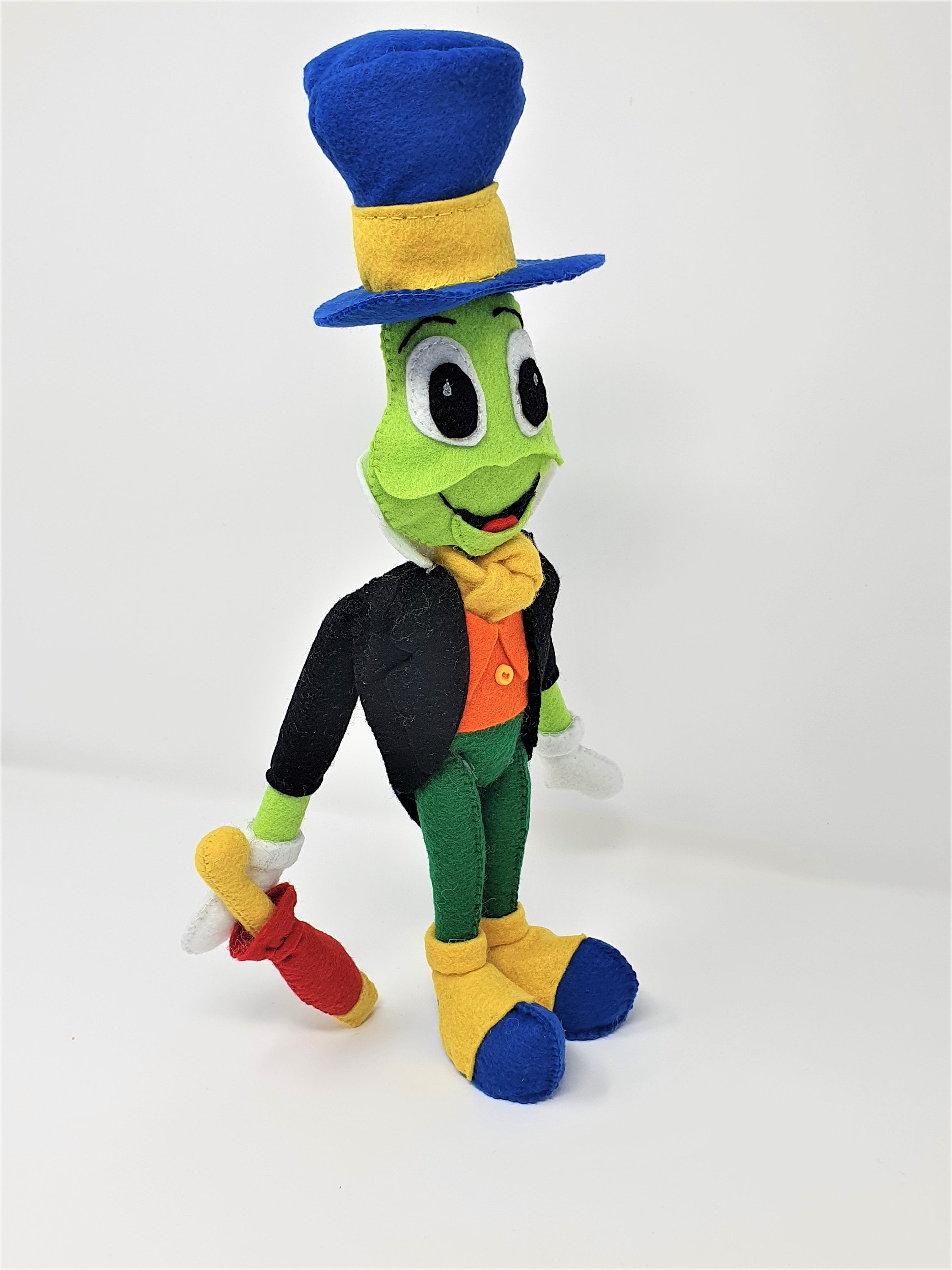 Pinocchio Grillo Parlante jimmy in feltro Made in Italy - Etsy Italia