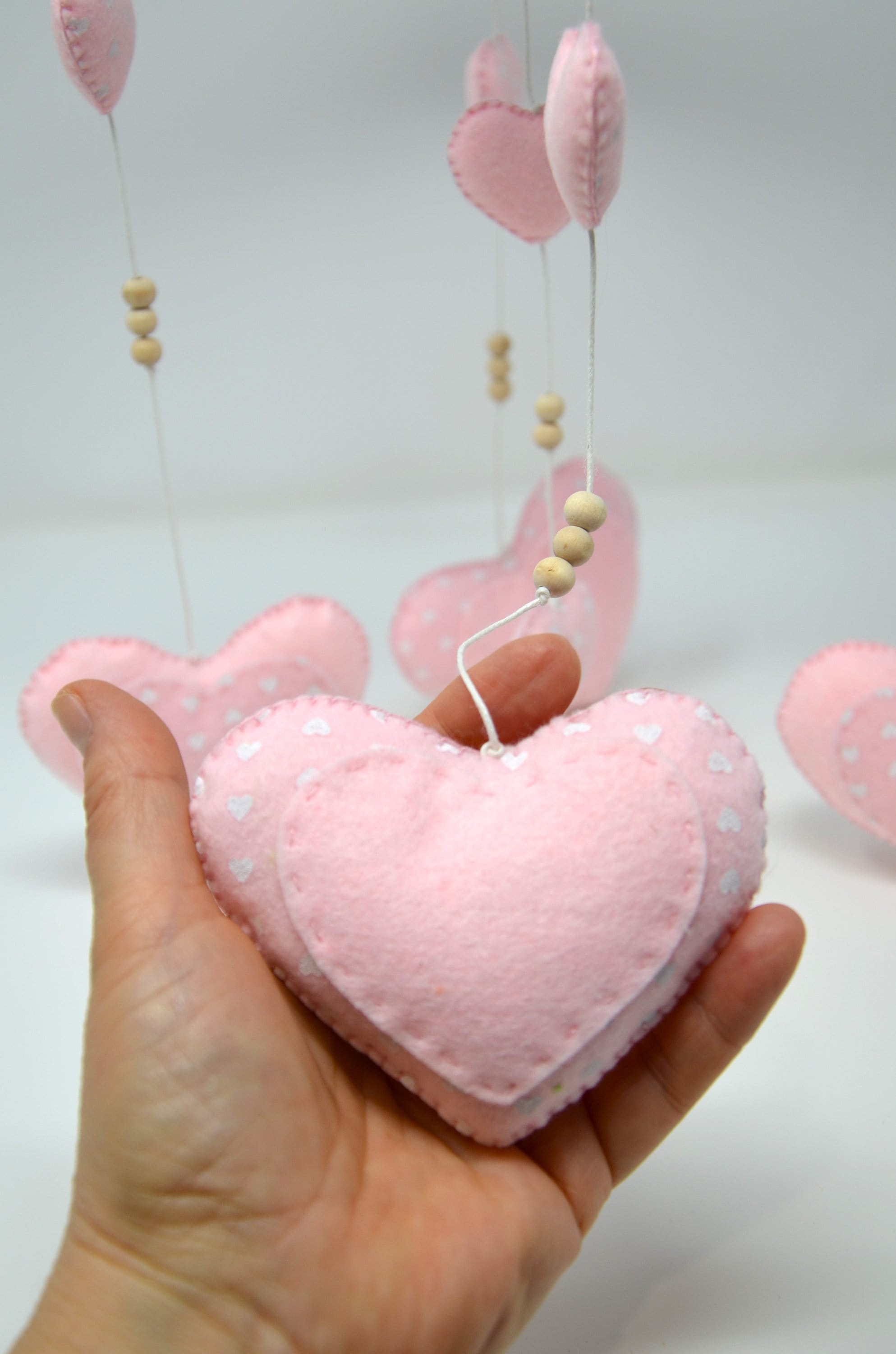 Mobile culla cuori Giostrina neonato. - Etsy Italia