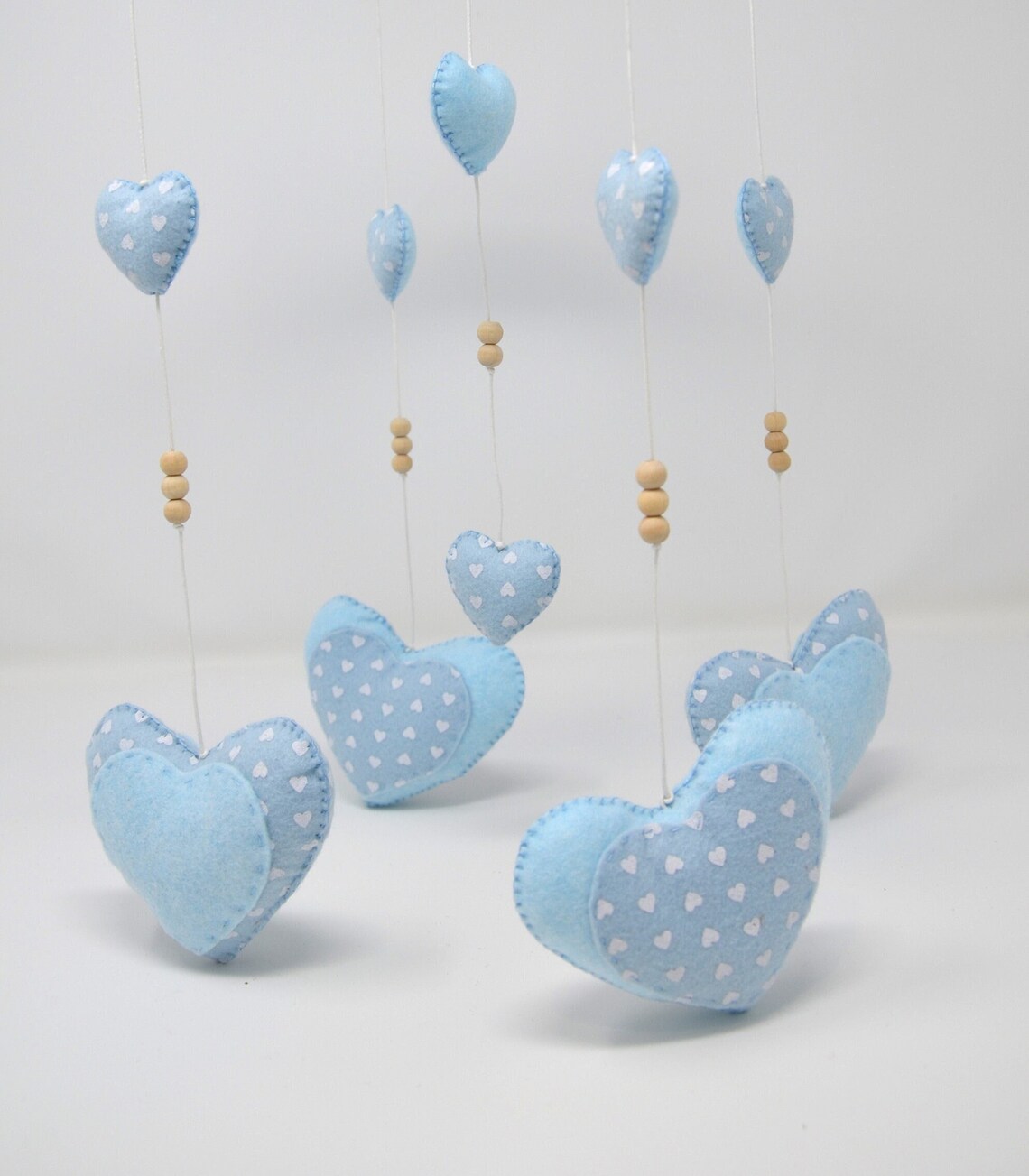 Giostrina culla con cuori Mobile cuori. - Etsy Italia