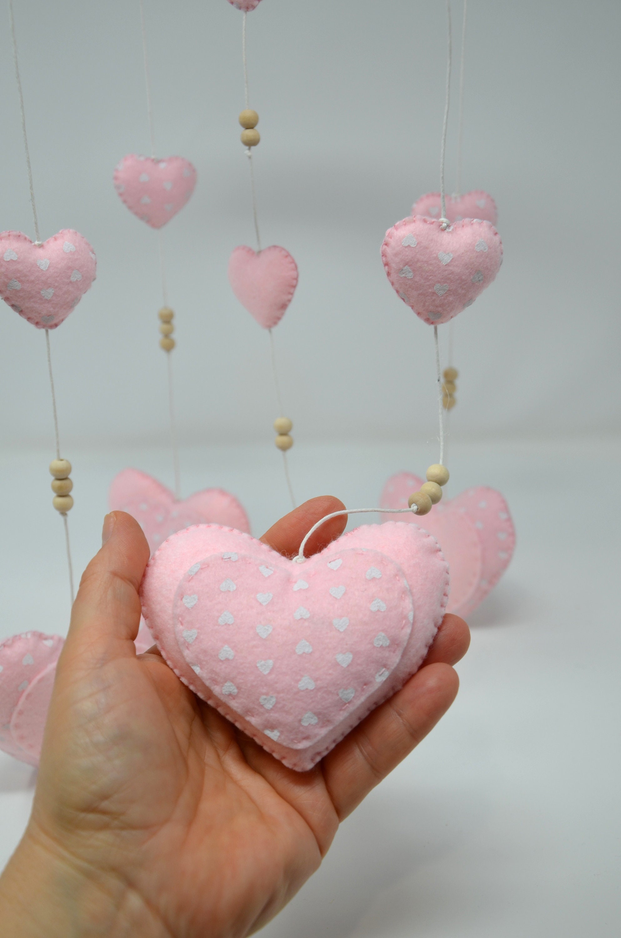 Mobile culla cuori Giostrina neonato. - Etsy Italia