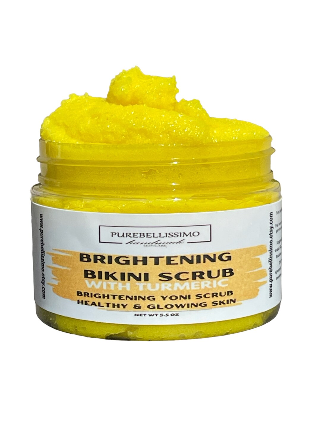 Turmeric Bikini Scrub, Ingrown Hair, Brightening, Dark Spots, Yoni ...