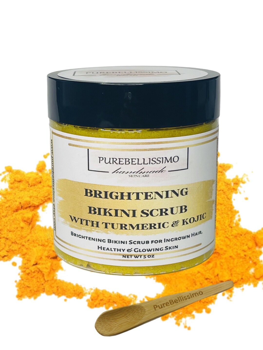 Yoni Brightening Scrub Intimate Turmeric Scrub Sugar Scrub - Etsy