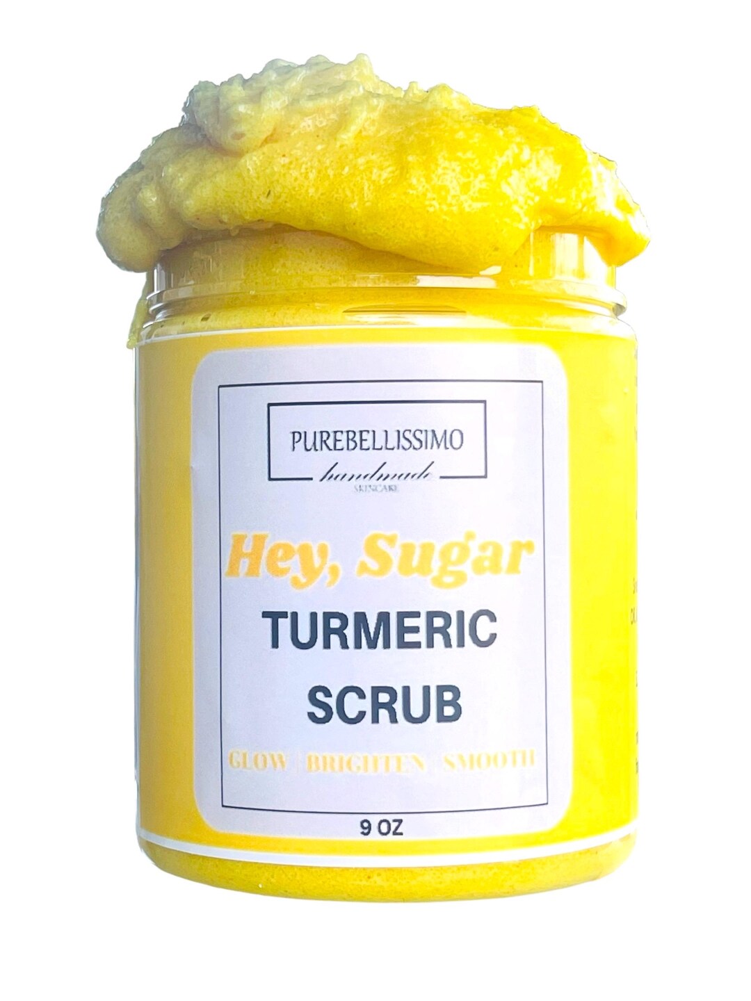Turmeric Body Scrub, Turmeric Exfoliator, Glow-boosting Scrub, Self ...