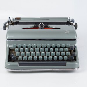 Torpedo 18 Typewriter, Silver Grey, 1950s - Etsy