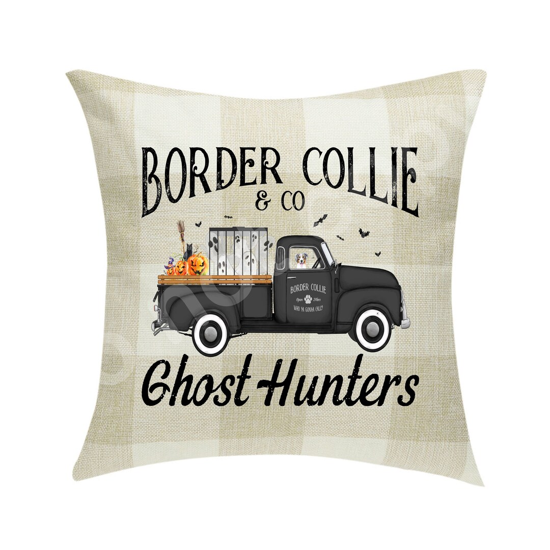 Border Collie blue Merle & Co. Ghost Hunters Halloween - Etsy