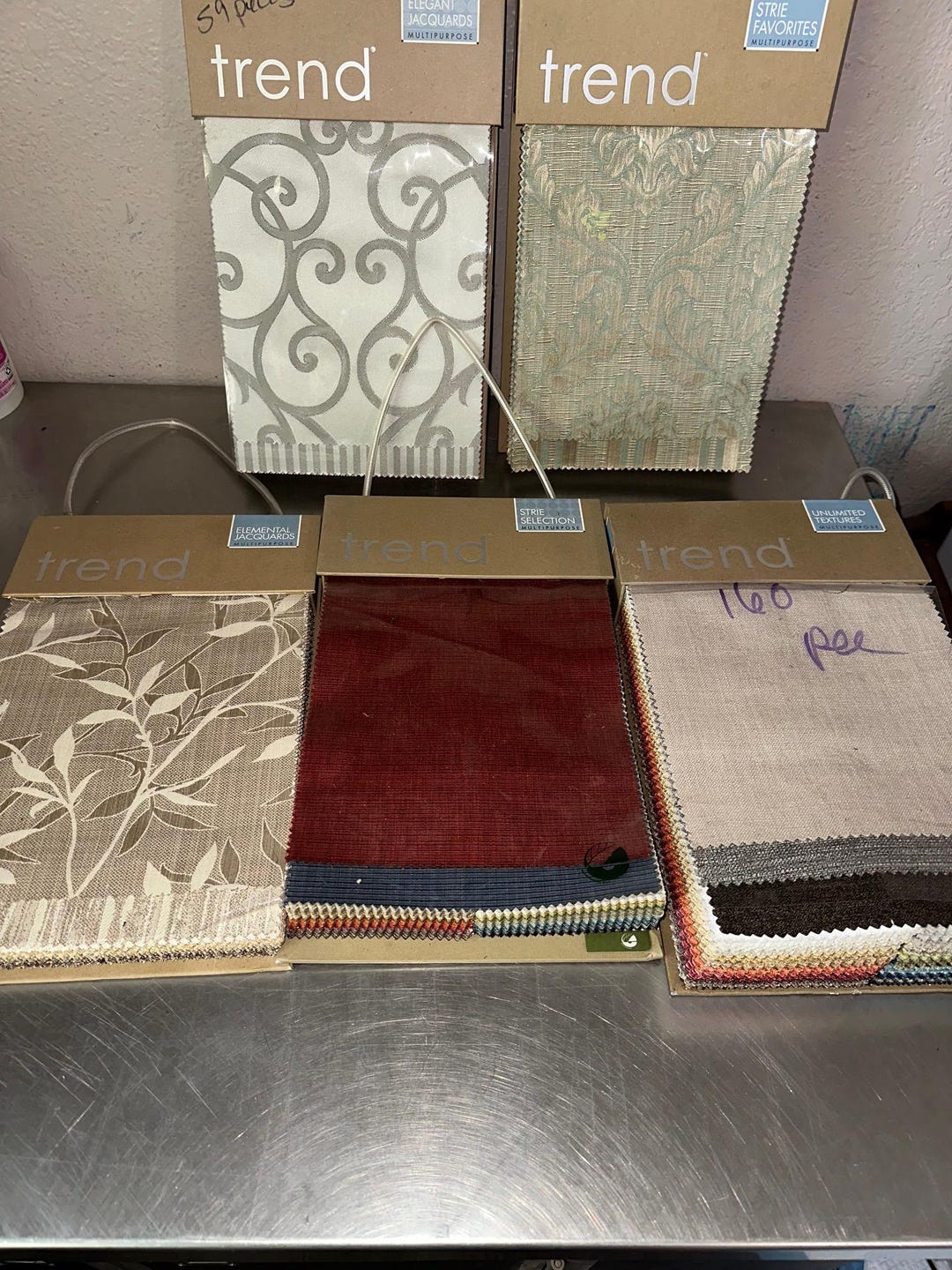 TREND ~ MULTIPURPOSE ~ Fabric Sample Books ~ Upholstery Fabric Sample ...