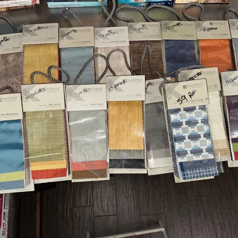 Fabric Sample Books - Etsy