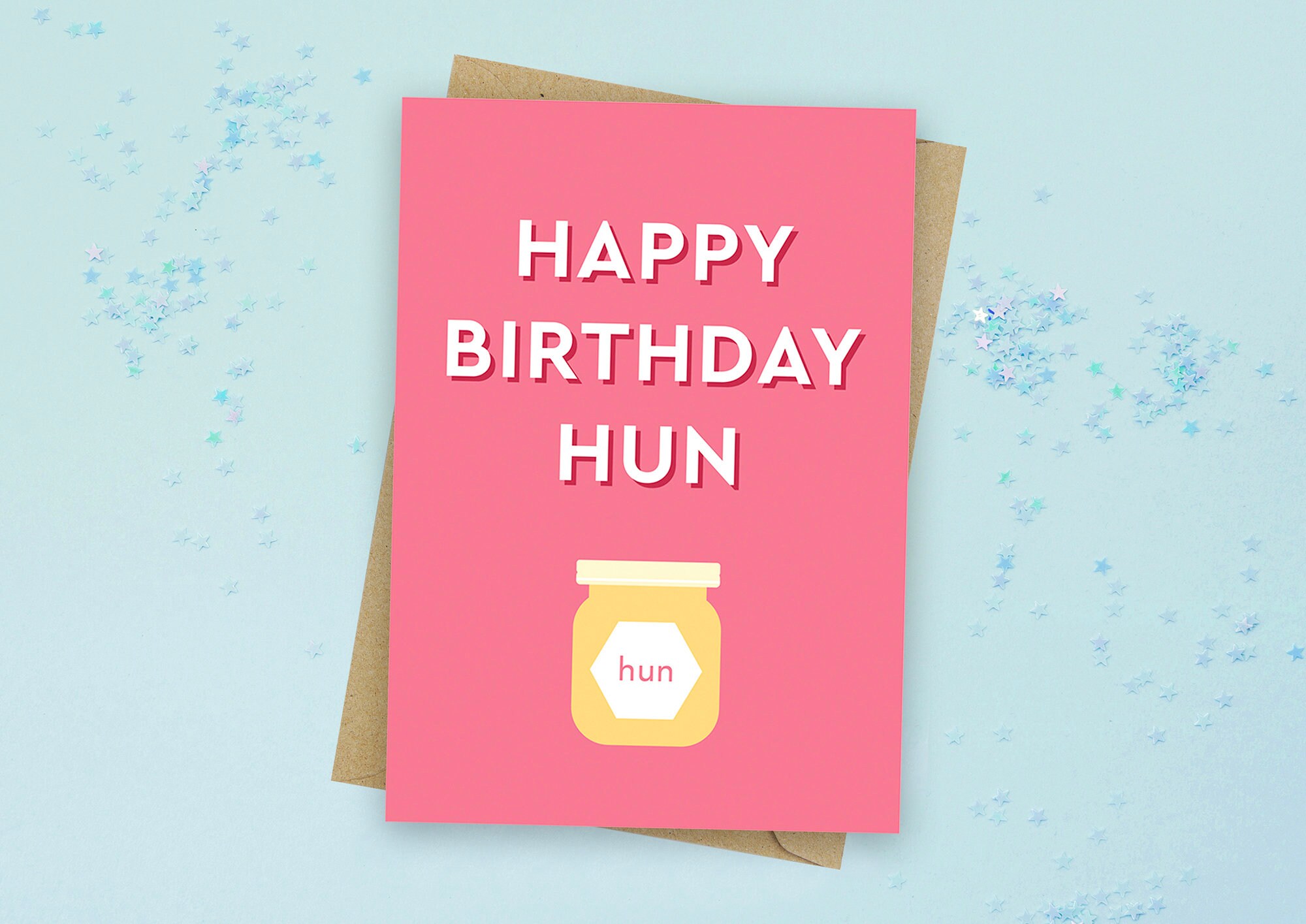 Happy Birthday Hun Greeting Card Birthday Card Hun Card - Etsy Canada