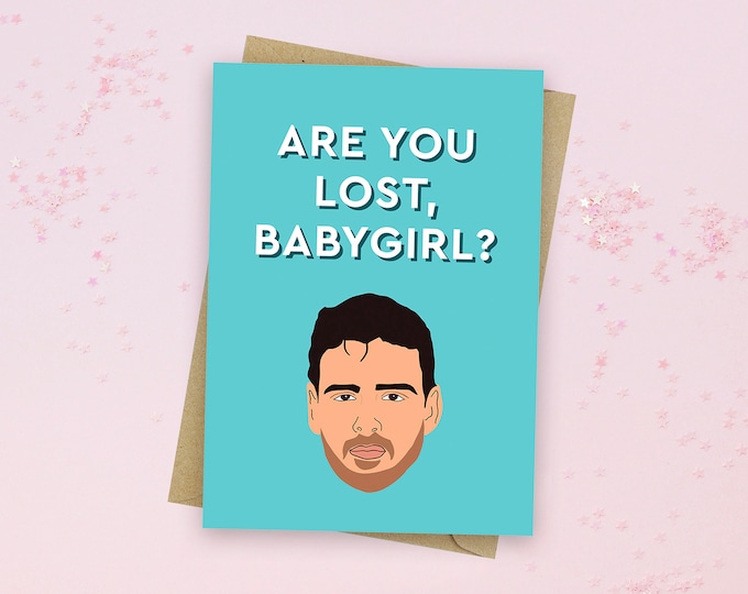 365 DNI Are You Lost Babygirl Greeting Card Massimo 365 DNI Card ...