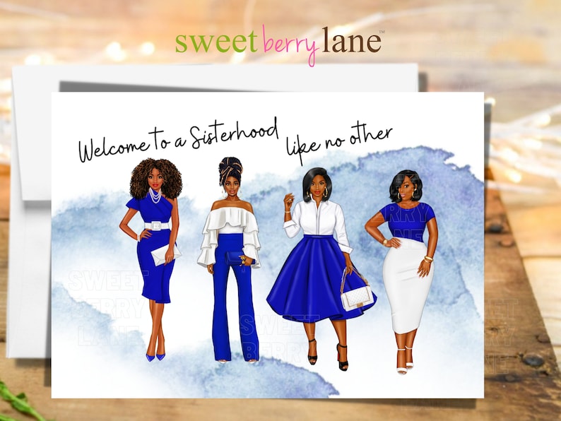 Welcome to Sisterhood Greeting Cards - Zeta Phi Beta Sorority - Finer ...