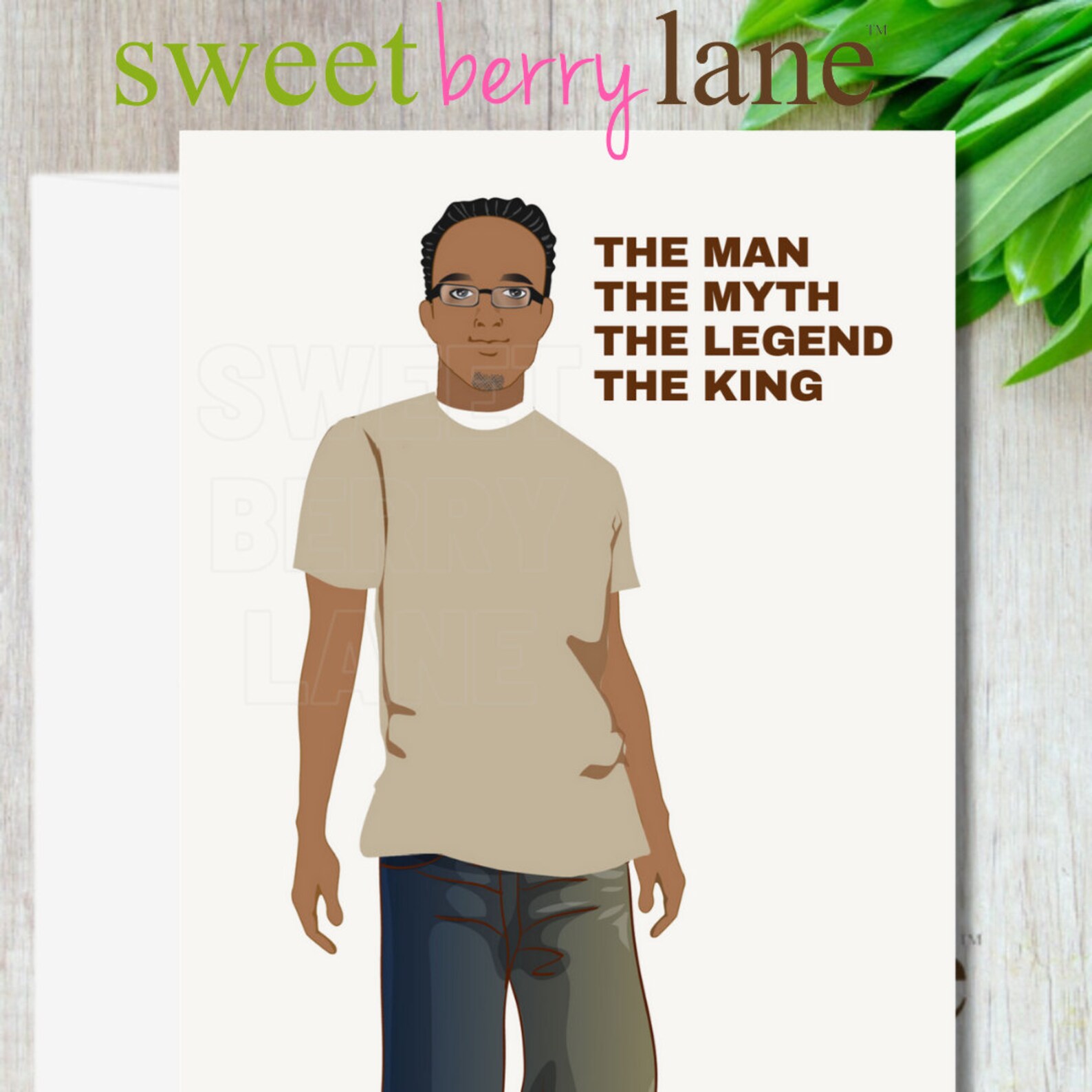African American Greeting Card Black Man Birthday Card - Etsy