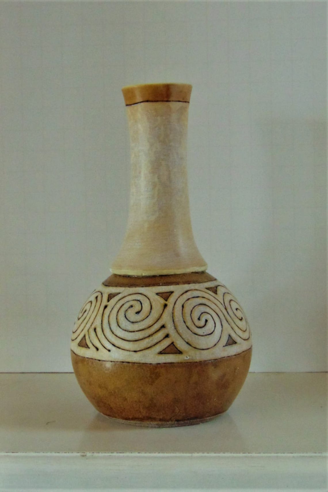 Art Gourd Vase, Original Design, Hand Made - Etsy