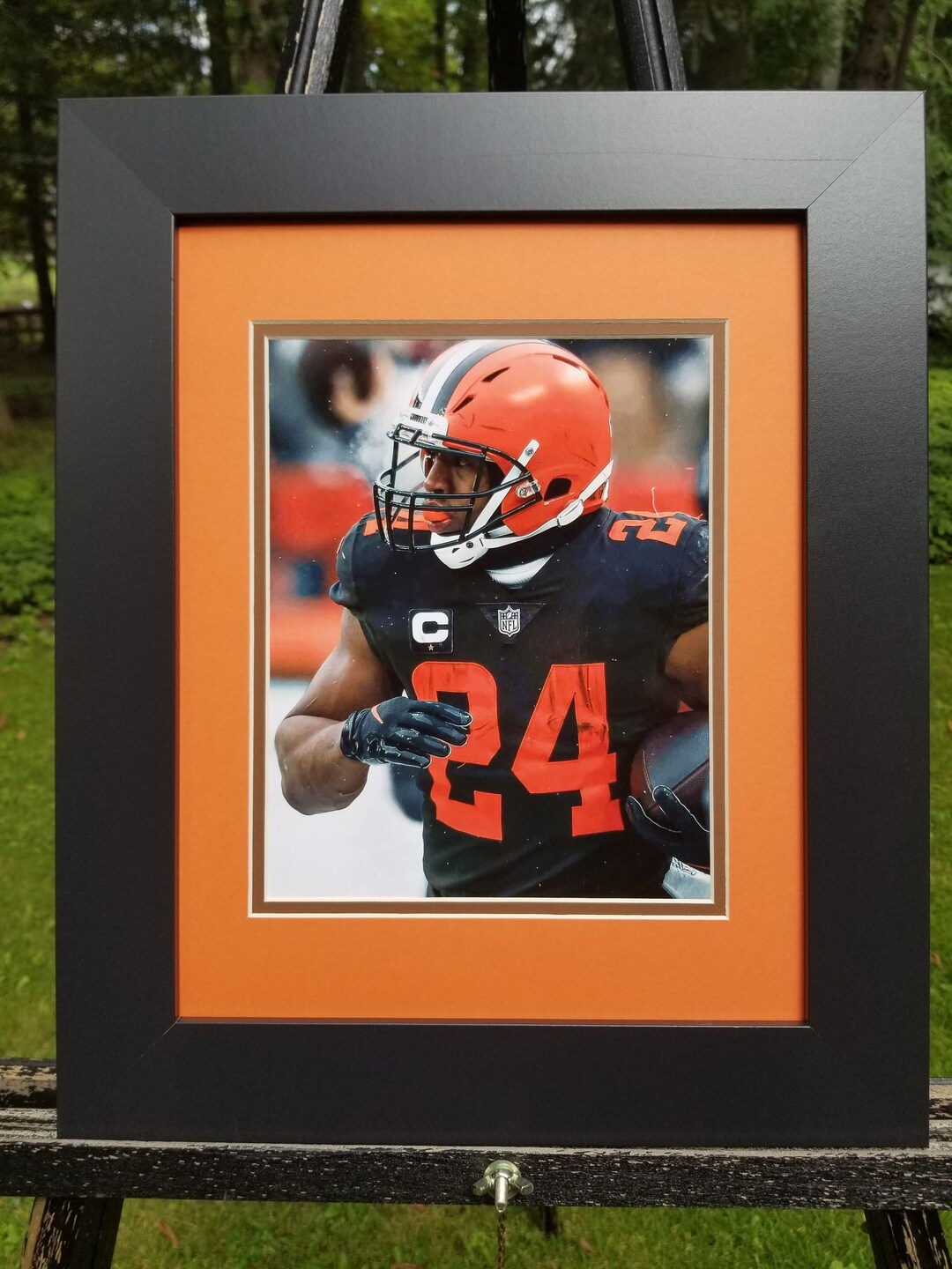Nick Chubb//cleveland Browns//11x14//big Picture Cleveland - Etsy
