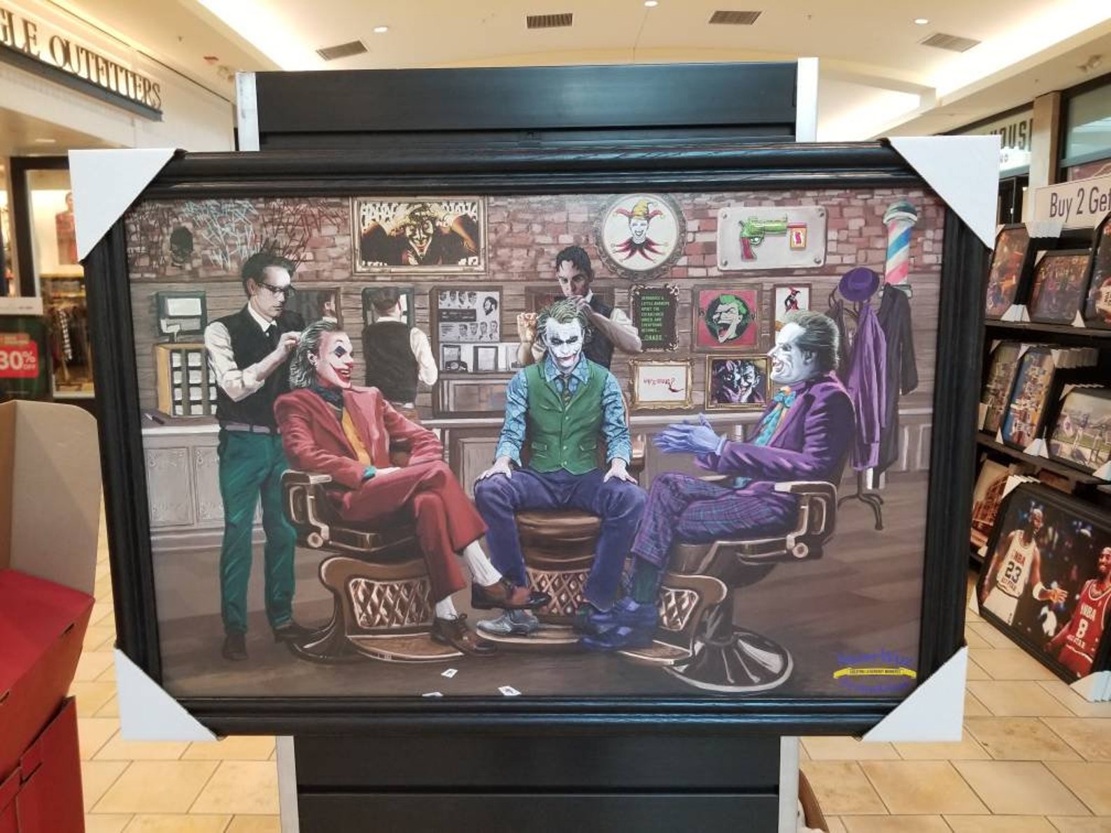 Joker Barbershop//big Picture Cleveland//3 Different Sizes/poster ...