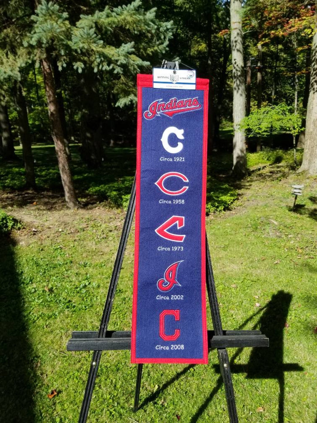 Cleveland Baseball Team Wool Banner//big Picture Cleveland//limited ...