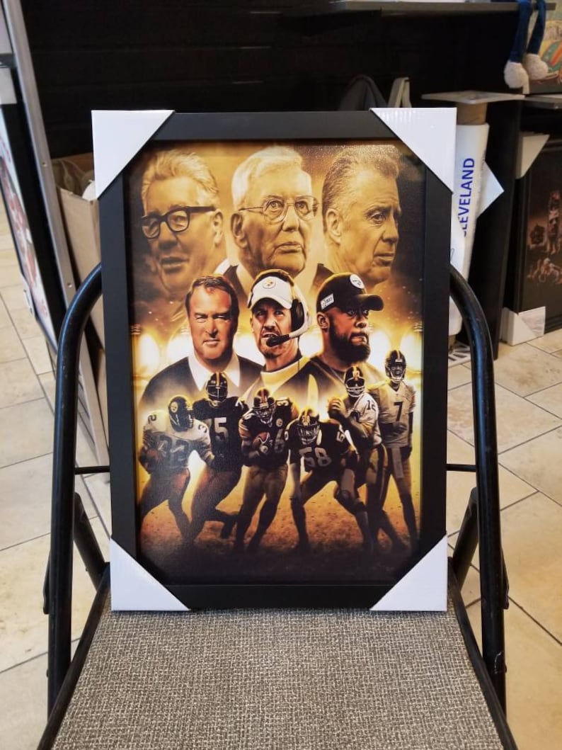Pittsburgh Steelers Legends//big Picture Cleveland//3 - Etsy
