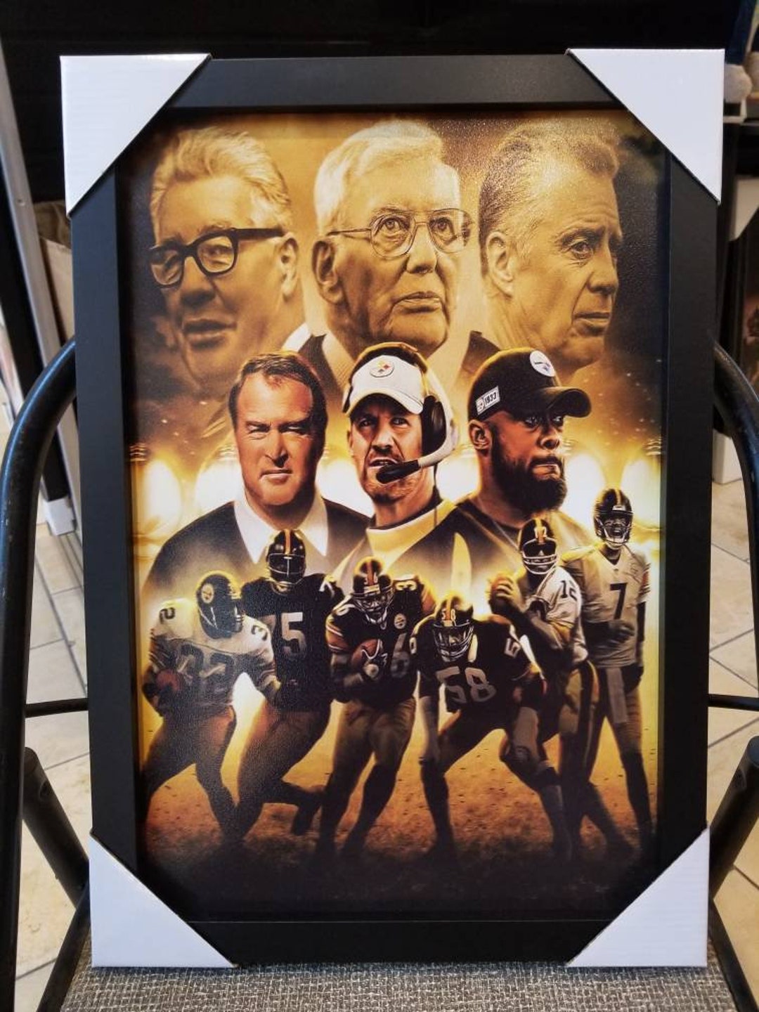 Pittsburgh Steelers Legends//big Picture Cleveland//3 - Etsy