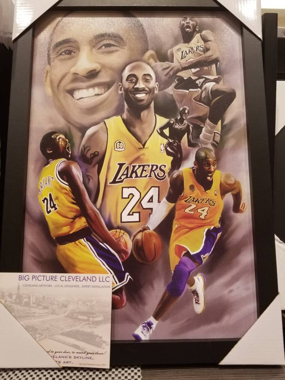 Kobe Collage//big Picture Cleveland//12x18//summit Mall Special - Etsy
