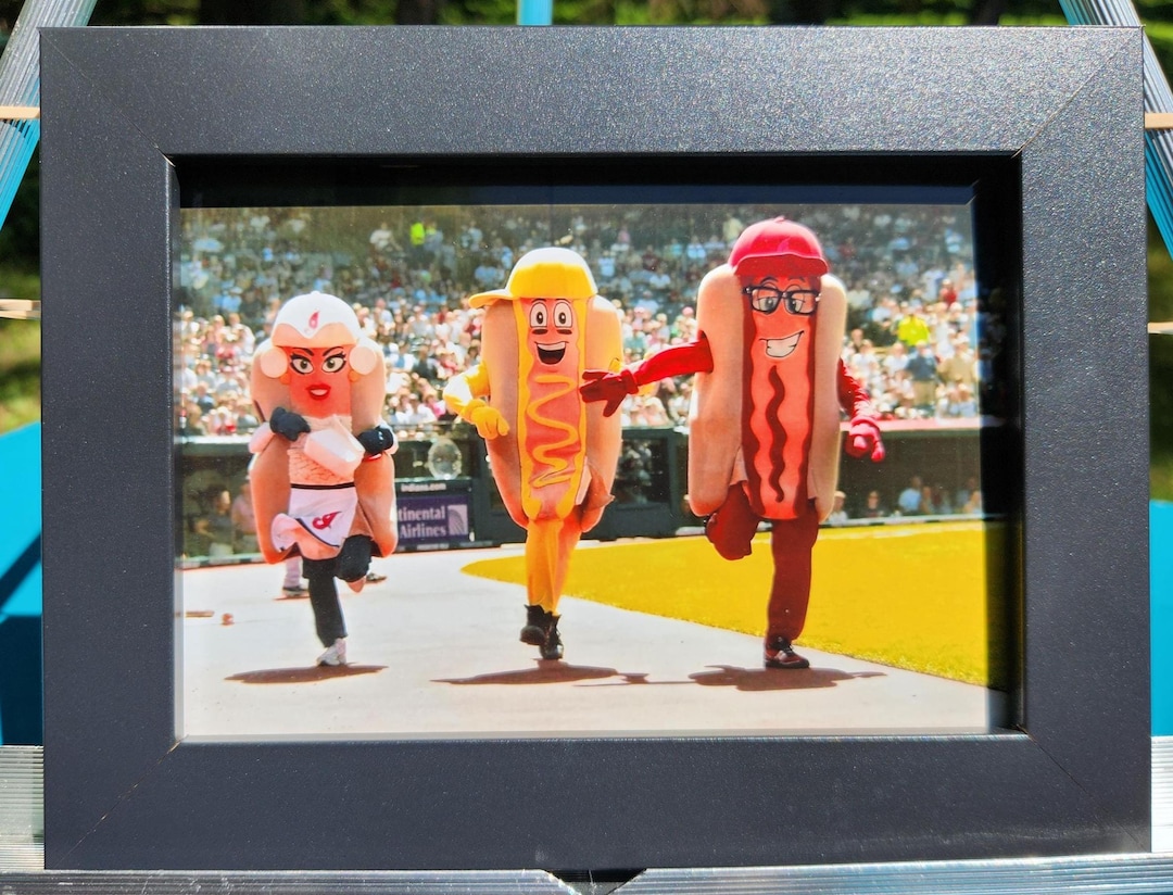 2024 Cleveland Guardians Hot Dog Race Framed 5x7 Picture - Etsy