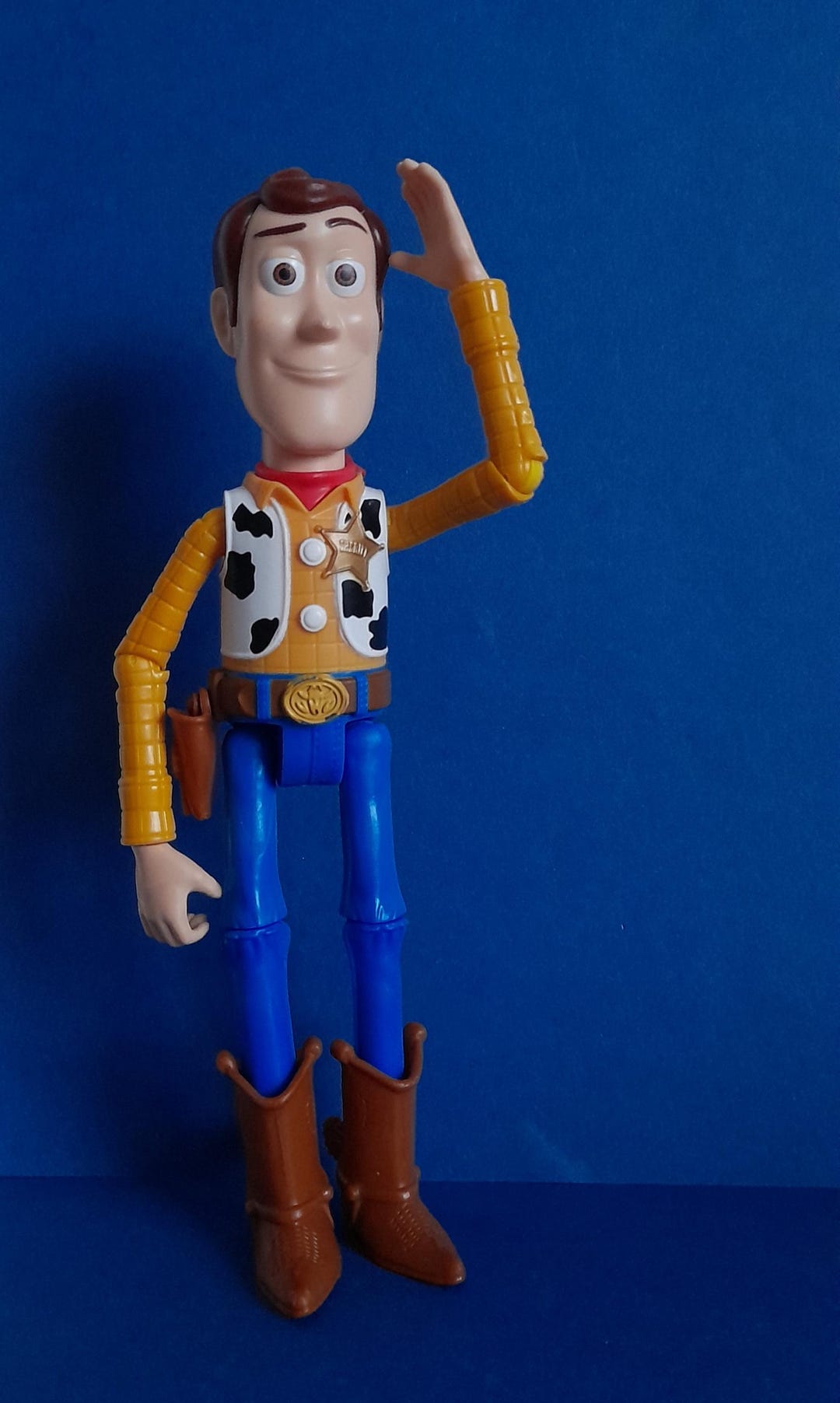 Vintage Disney Pixar Toy Story 4 Woody Sheriff Doll, Collector Figure ...